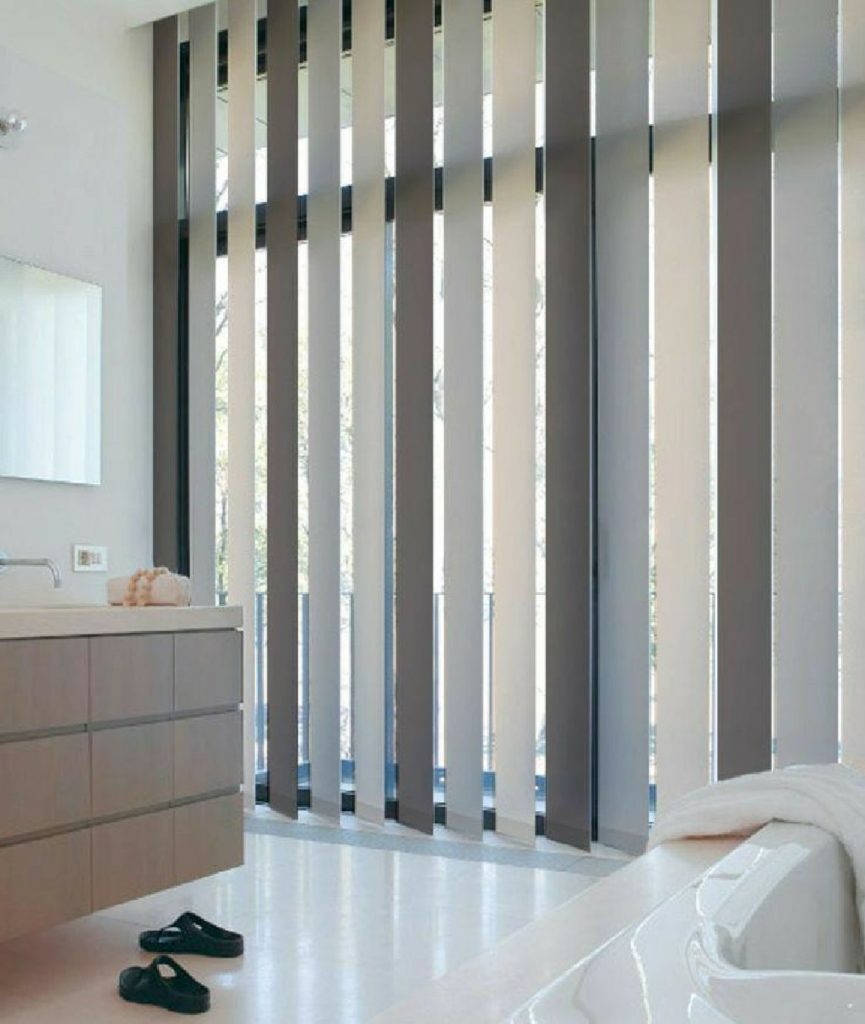 Store à lamelles verticales & store intérieur sur mesure MJ DECO